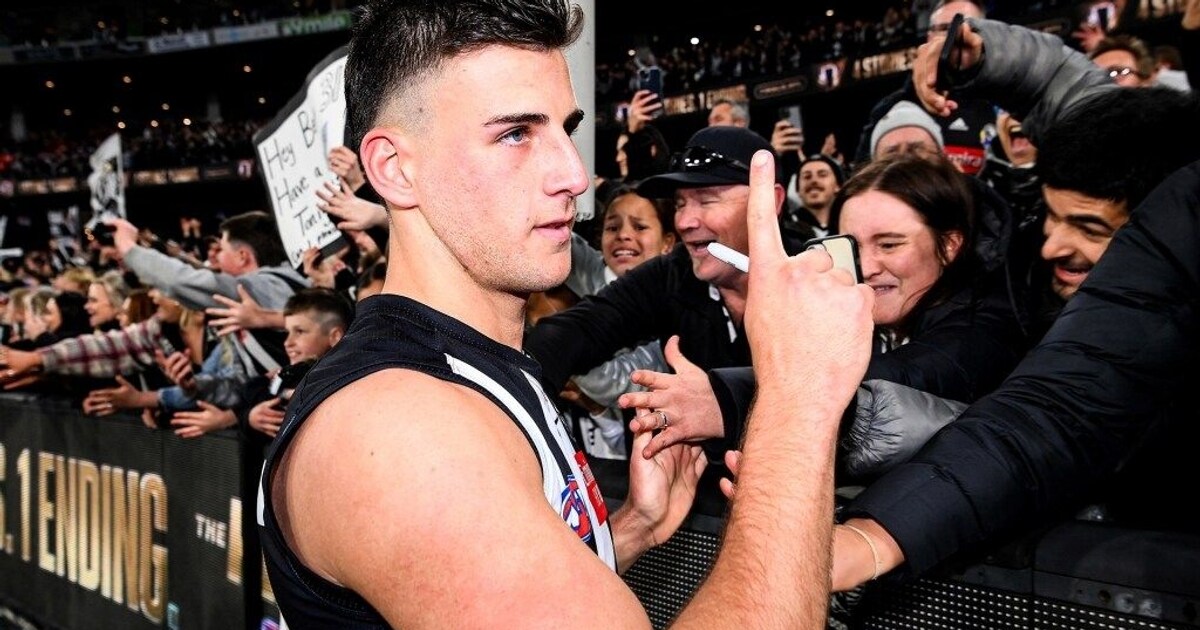 A minute with Nick Daicos