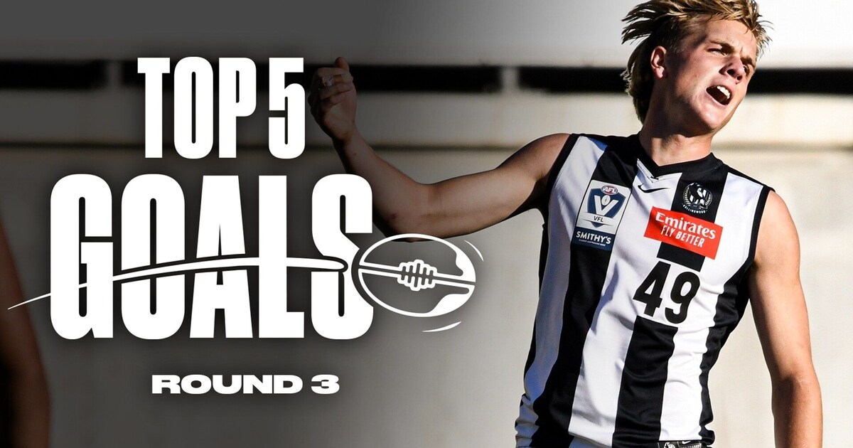 Top 5 goals: VFL Round Three