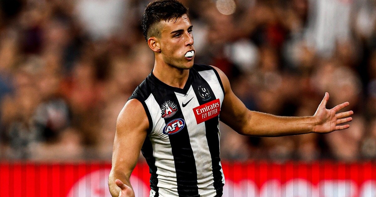 Nick Daicos puts the Pies in front on ANZAC Day