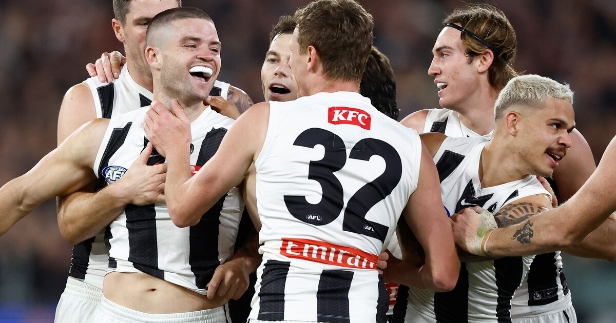 Pies come from behind to beat Blues on Friday night
