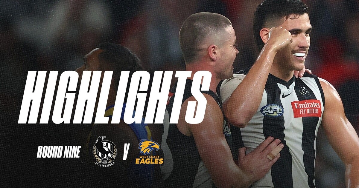 Match Highlights: Collingwood v West Coast