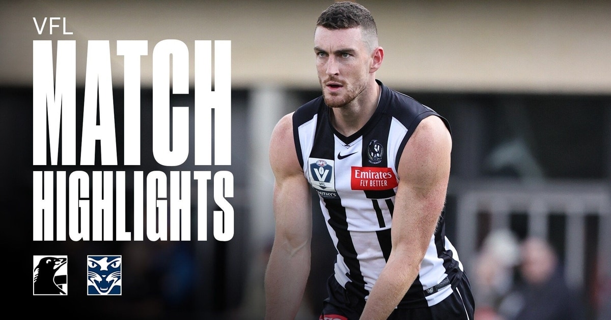 Collingwood vs. Geelong - VFL Match Highlights