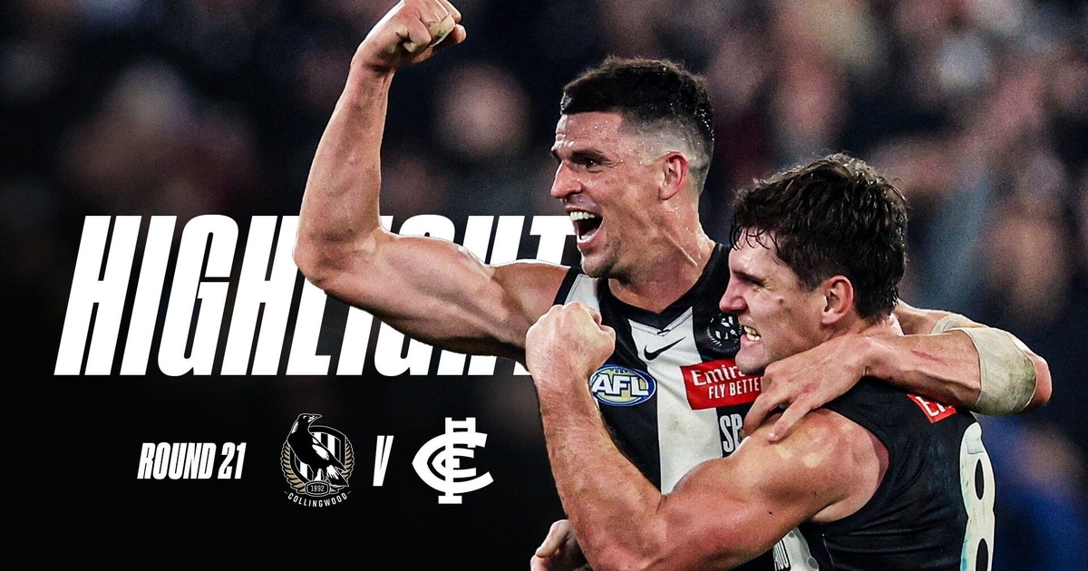Match Highlights: Collingwood v Carlton