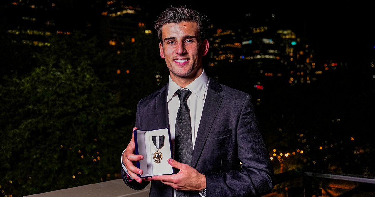 Nick Daicos' speech after winning his first E.W Copeland Trophy