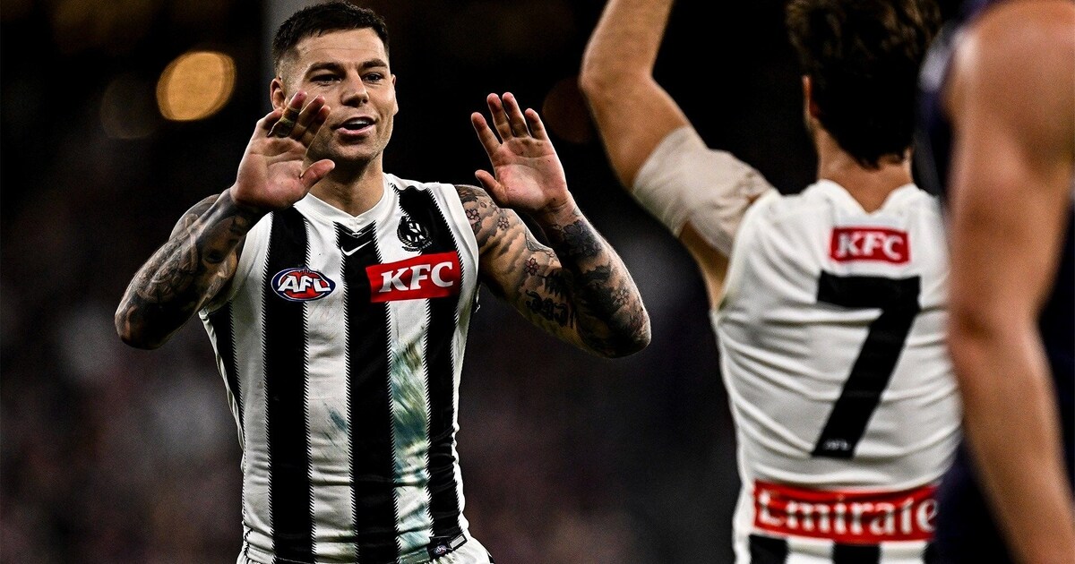 Jamie Elliott kicks an equal career best, six goals!