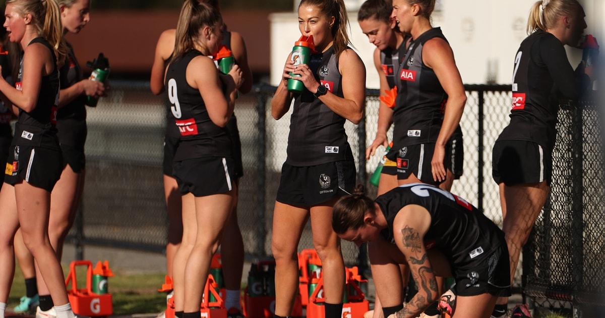 AFLW 2025 Training - Collingwood 210525