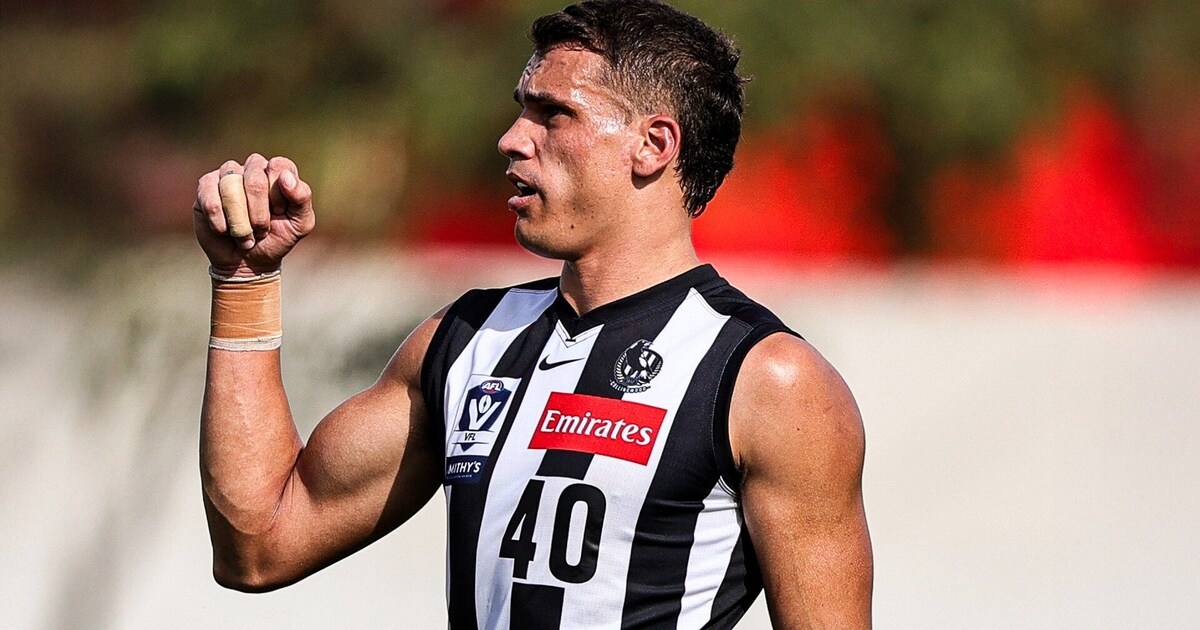 Ash Johnson's first VFL goal of 2025