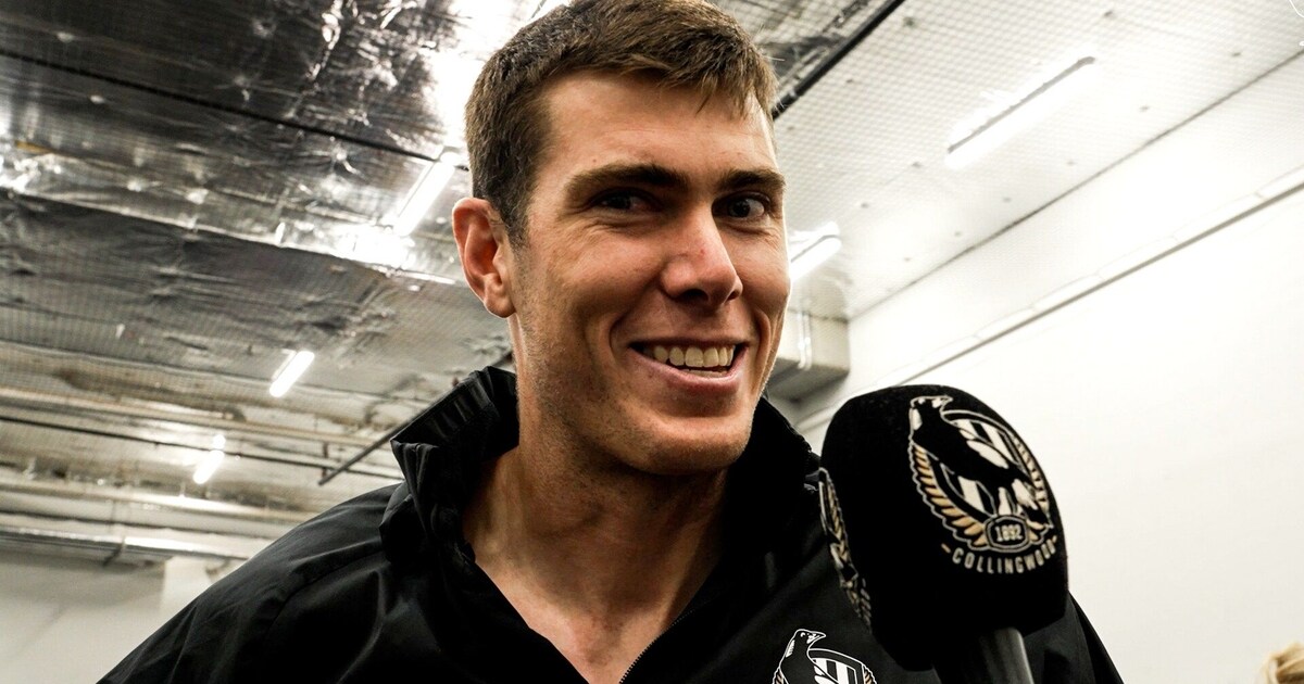 Inside Collingwood's rooms after Qualifying Final